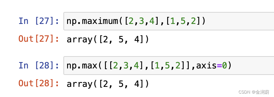 Numpy中np.max()用法的详细解释（误区）（axis=1,axis=0)-CSDN博客