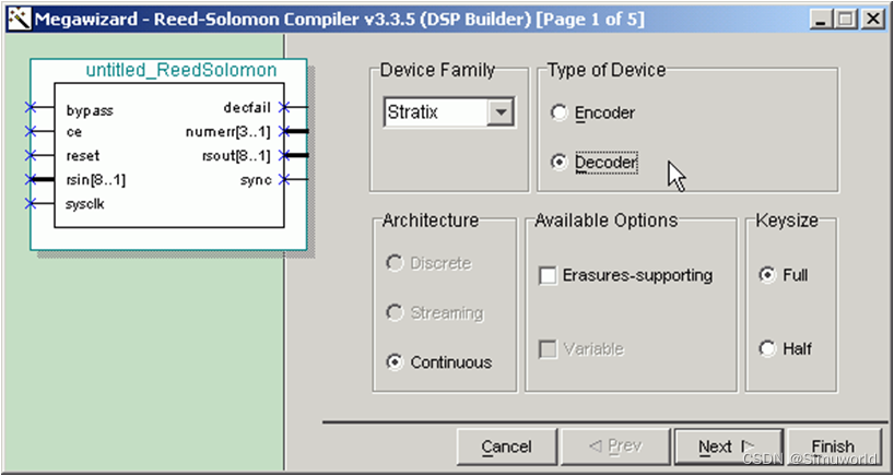 【FPGA】基于FPGA的RS码模块设计_rs缩短码 译码器-CSDN博客