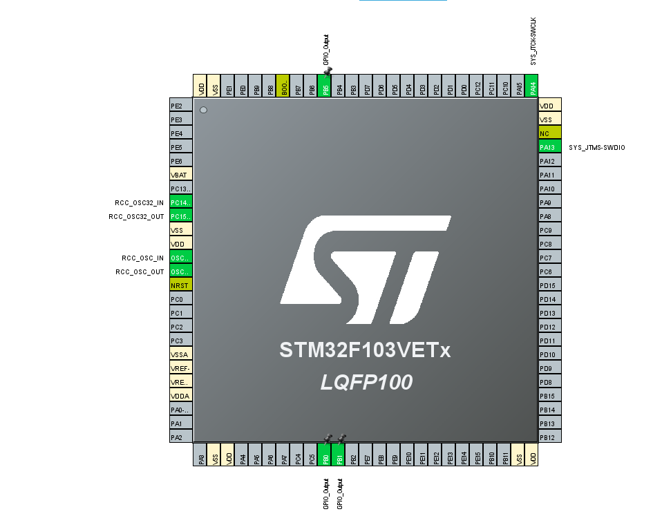STM32CubeMX(一）：从点灯开始LED_stm32f103vet6用用stm32cubemx完成红绿交替闪烁-CSDN博客