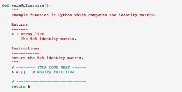 吴恩达机器学习 编程作业 python 版提交方法以及代码-week2_coursera吴恩达作业如何提交-CSDN博客
