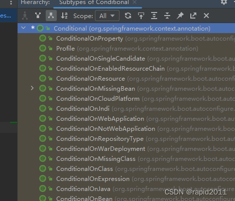 SpringBoot2-从环境，properties文件，fat jar,包结构，单实例，注解@import 创建对象，@Conditional @ImportResource兼容XML文件 ...