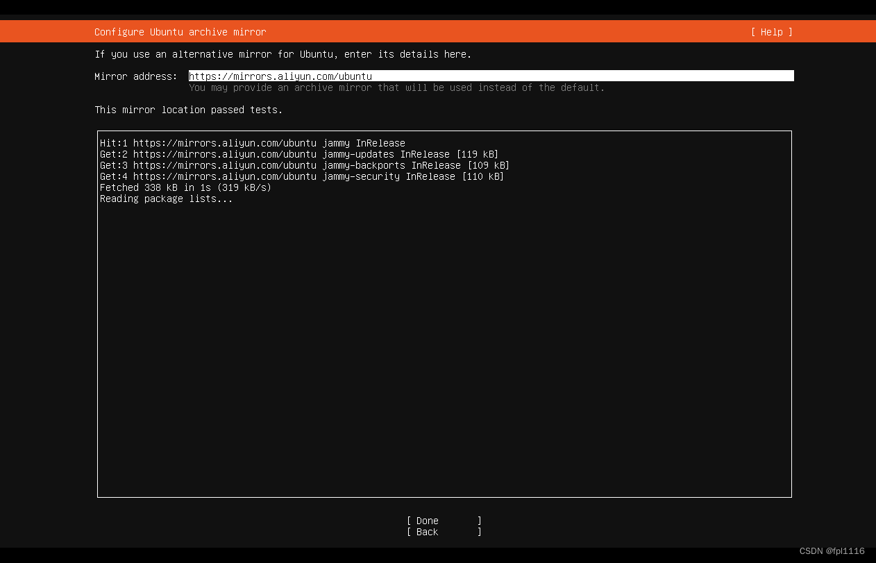 【VMware安装Ubuntu22.04.3 LTS server图文详细教程】-CSDN博客