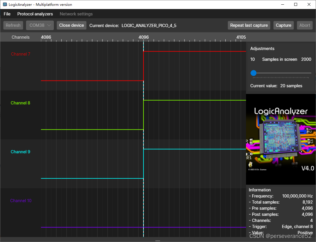 树莓派RP2040 100M 24通道逻辑分析仪开源项目_树莓派pico逻辑分析仪-CSDN博客
