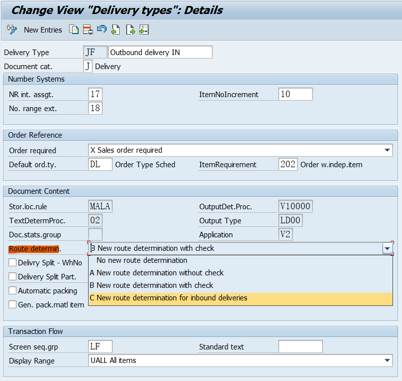 SAP-SD 路线Route相关的知识点_sap route-CSDN博客