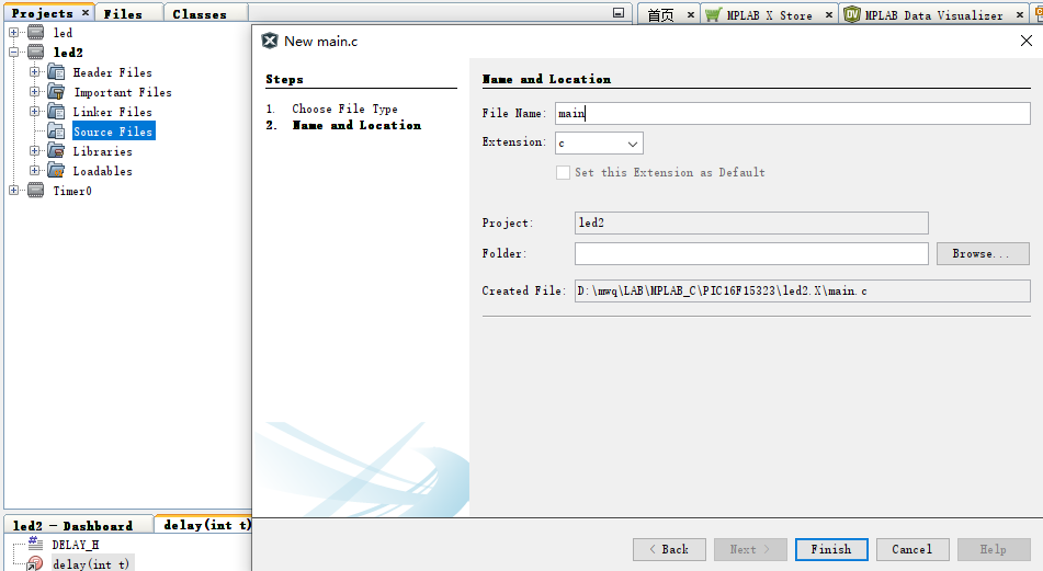 PIC单片机（PIC16F15323）的环境搭建_pic16f开发-CSDN博客