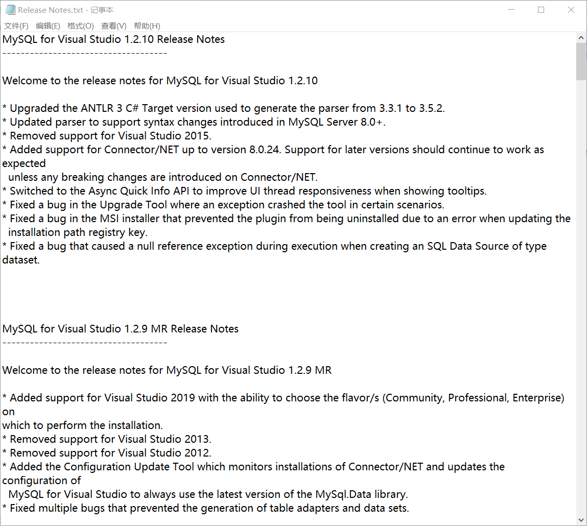 mysql-for-visualstudio-1.2.10安装失败——没有配置就直接finish_mysql for visual studio-CSDN博客