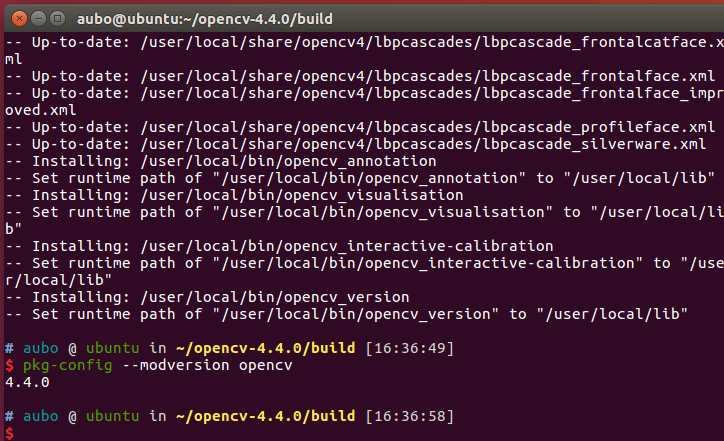 VMware虚拟机中Ubuntu16.04系统下进行OpenCV4.4的安装编译_虚拟机安装opencv-CSDN博客