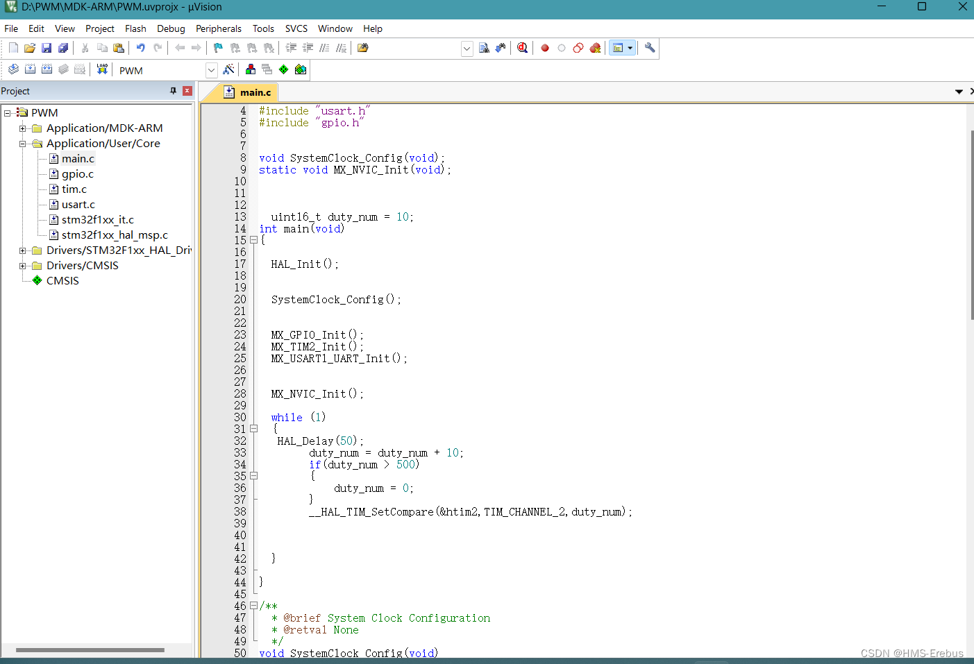 Stm32定时器和pwmstm32 的pwm 和定时器 Csdn博客