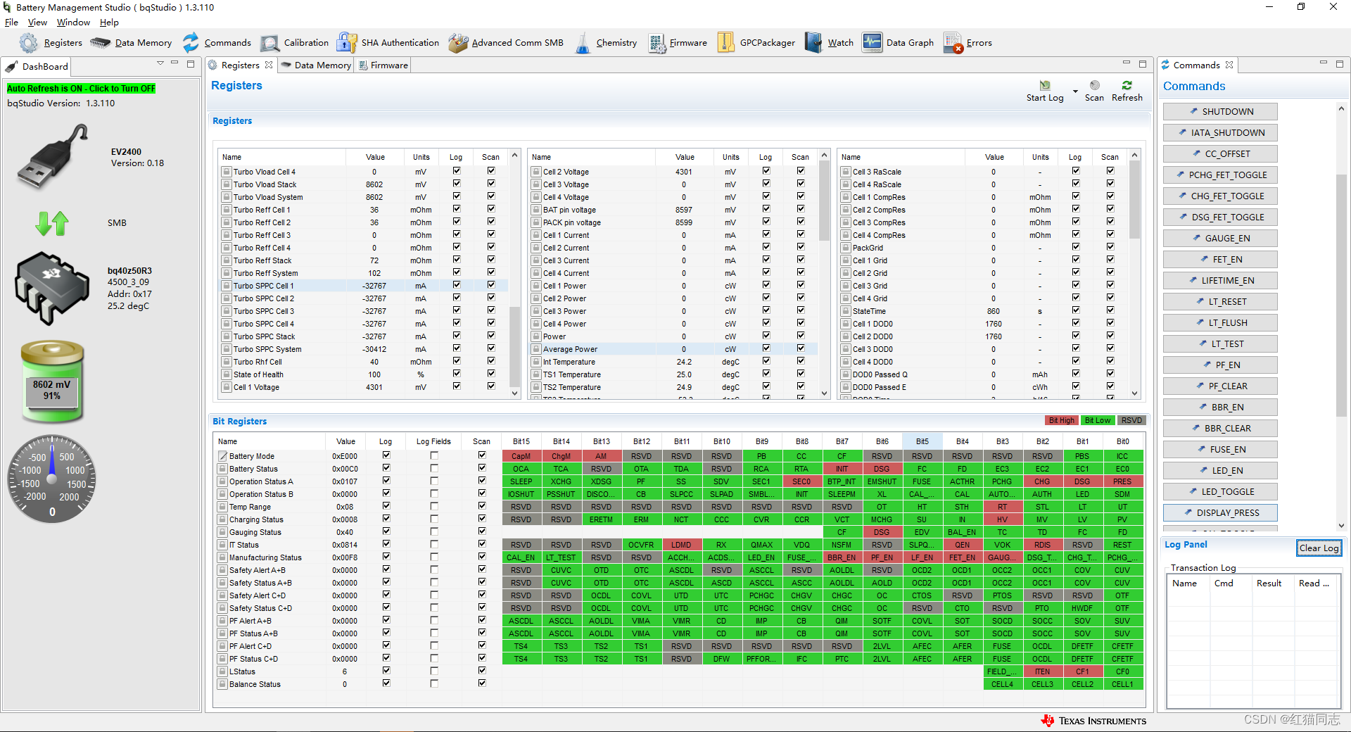 BMS -TI电量计应用学习笔记（BQ40-xx）_ti电池保护芯片sbs寄存器指令-CSDN博客