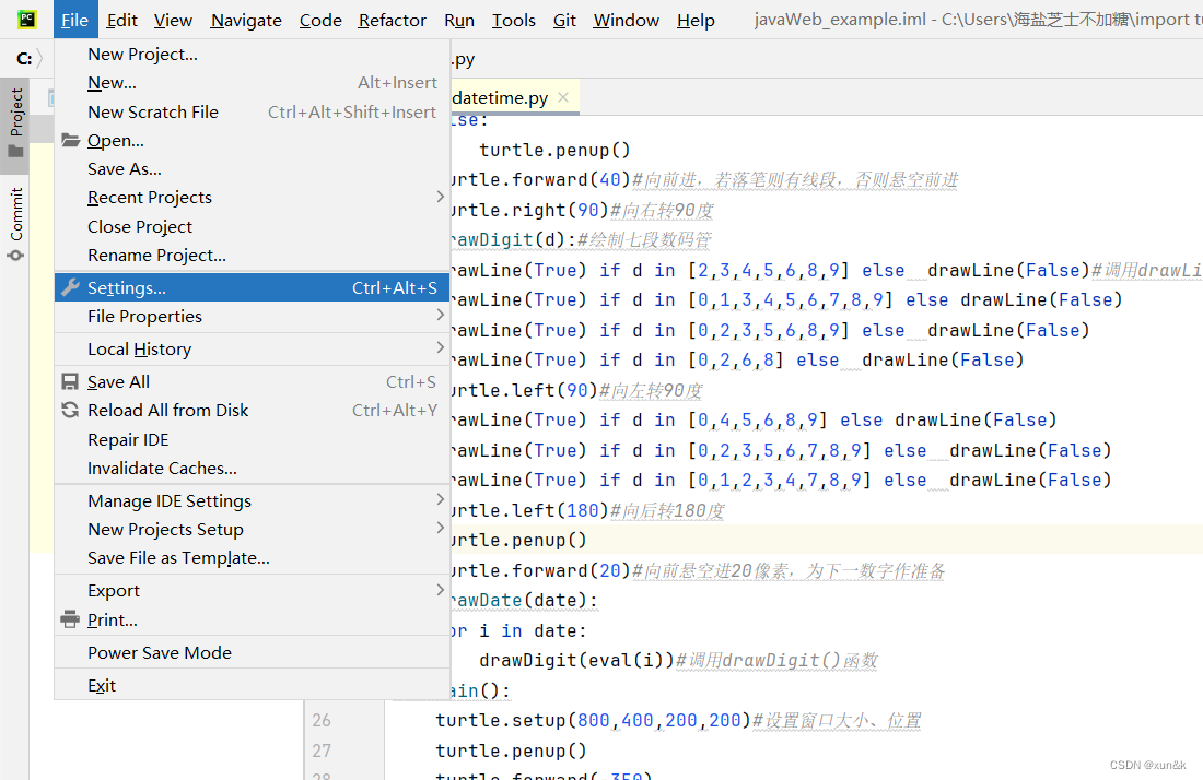 PyCharm中文界面的设置_pycharm中文setting-CSDN博客