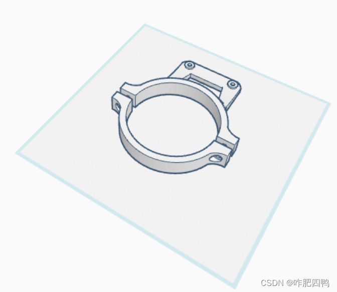 UR5/UR5e 安装 RealSense D435 法兰/卡箍的3D模型 ，用于3D打印【免费分享】_ur5e 模型-CSDN博客