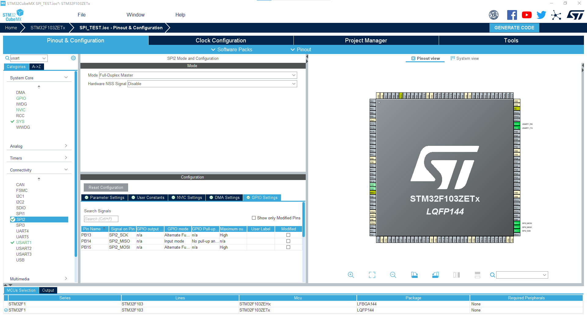 Stm32f103配合stm32cubemx实现spi读写flashstm32f103 Cubemx Spi Csdn博客