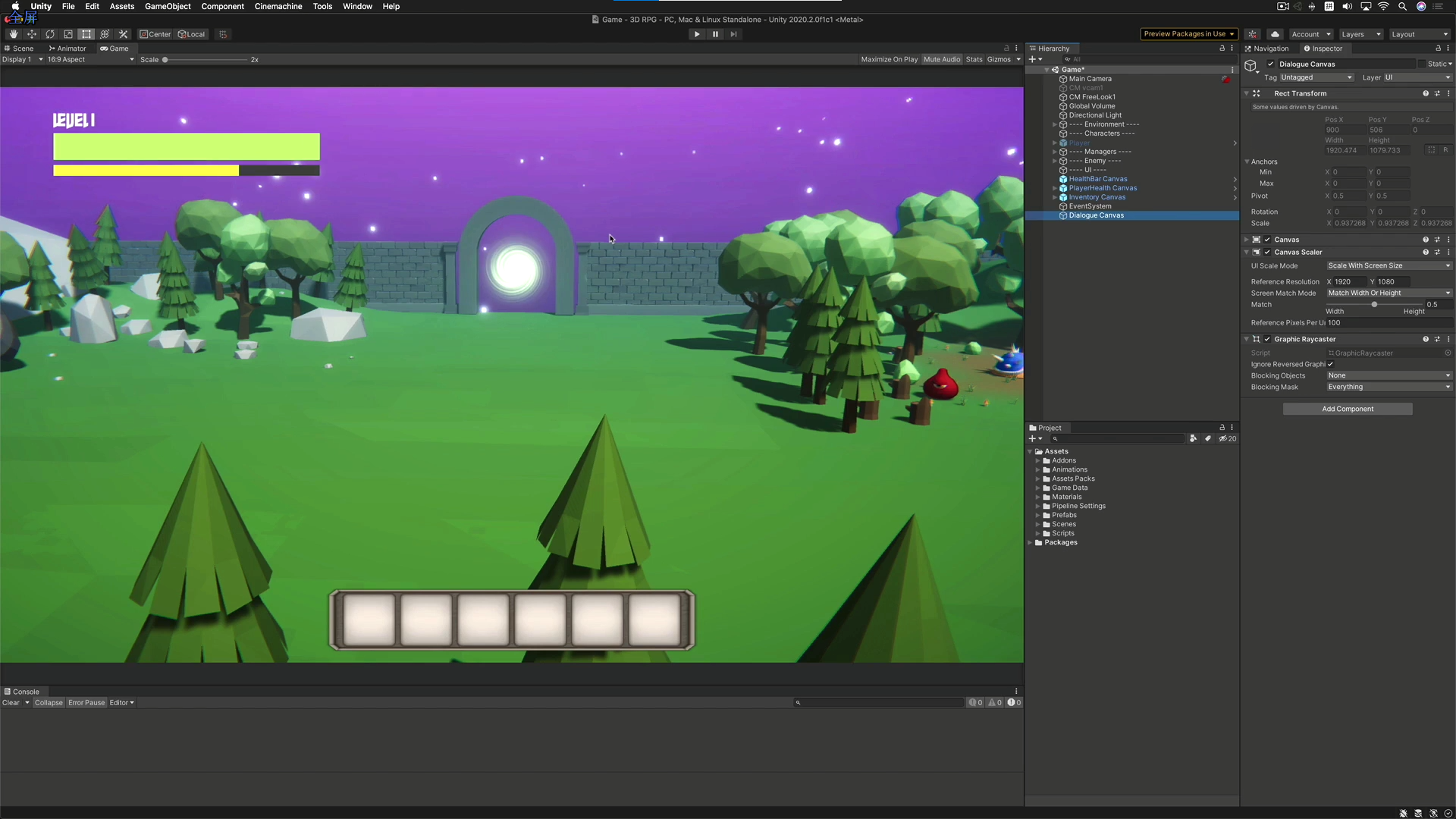 unity 3D RPG高级教程（十一）_傻Q爱的博客-CSDN博客