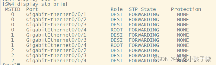 HCIP 交换（STP、VRRP）实验_undo silent-interface gigabitethernet0/0/2-CSDN博客