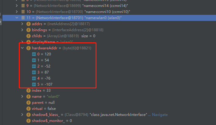 Android获取MAC地址-getNetworkInterfaces_android getnetworkinterfaces-CSDN博客