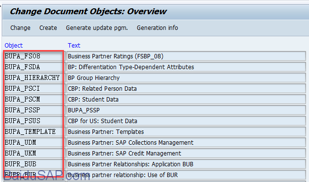 ABAP SAP System Change Log Table CDHDR and CDPOS - Programmer Sought