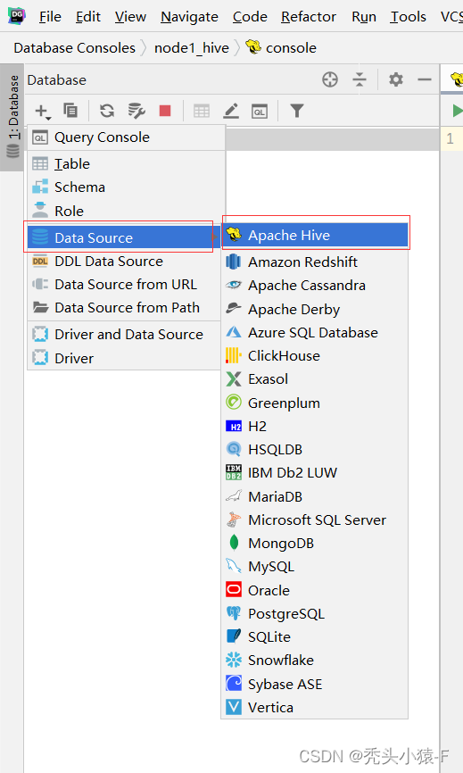 Hive连接DataGrip_hive配置metastore后datagrip如何连接-CSDN博客
