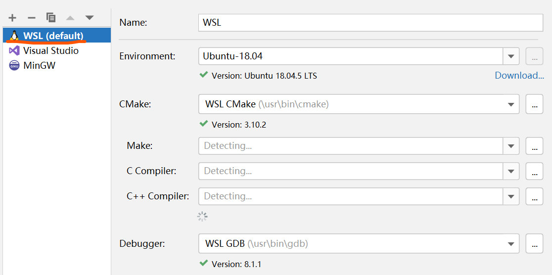 WSL-Ubuntu18.04开启SSH连接CLion_clion如何ssh连接wsl-CSDN博客