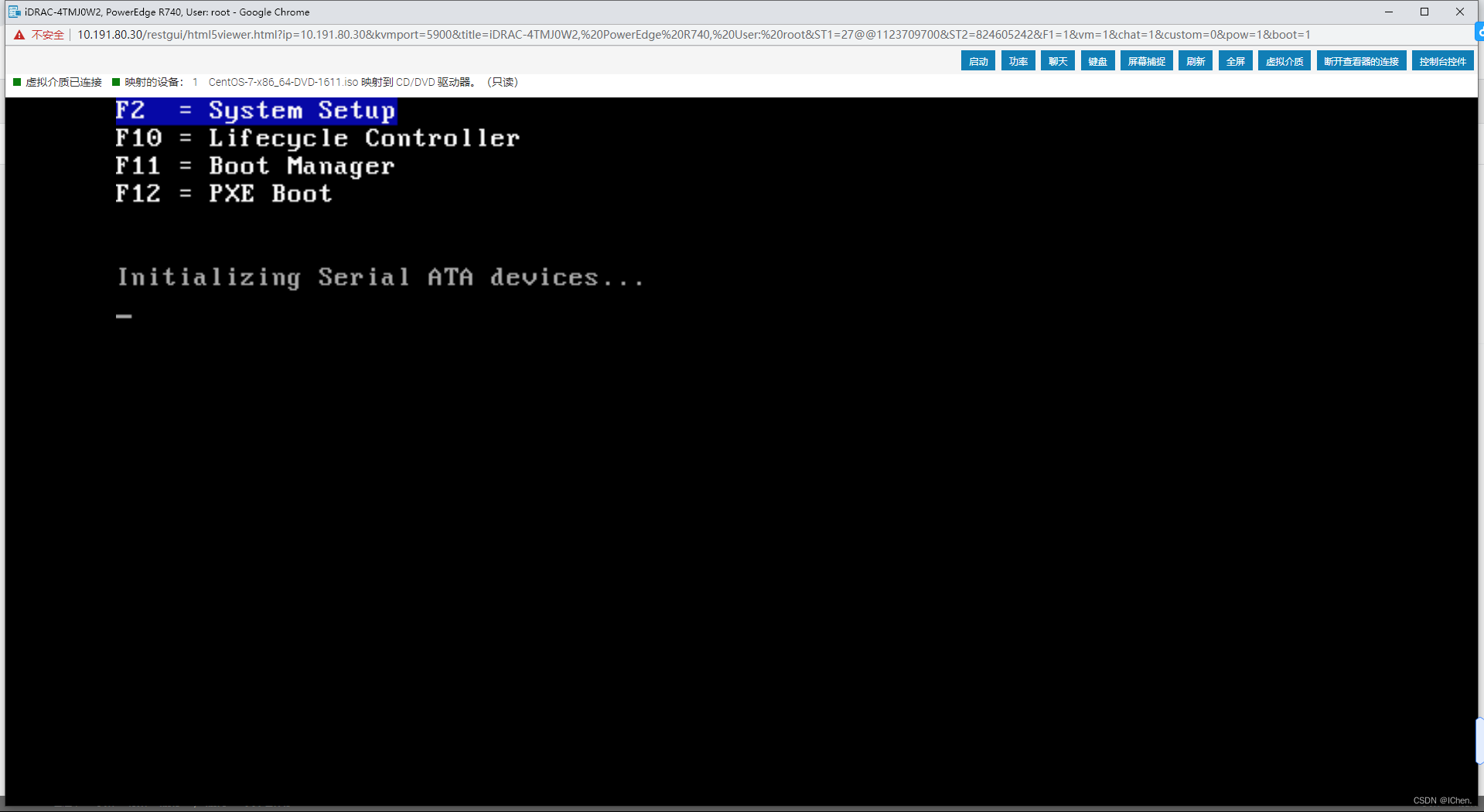 戴尔服务器 管理卡通过ISO镜像安装系统 【Integrated Dell Remote Access Controller 9】_dell挂 ...