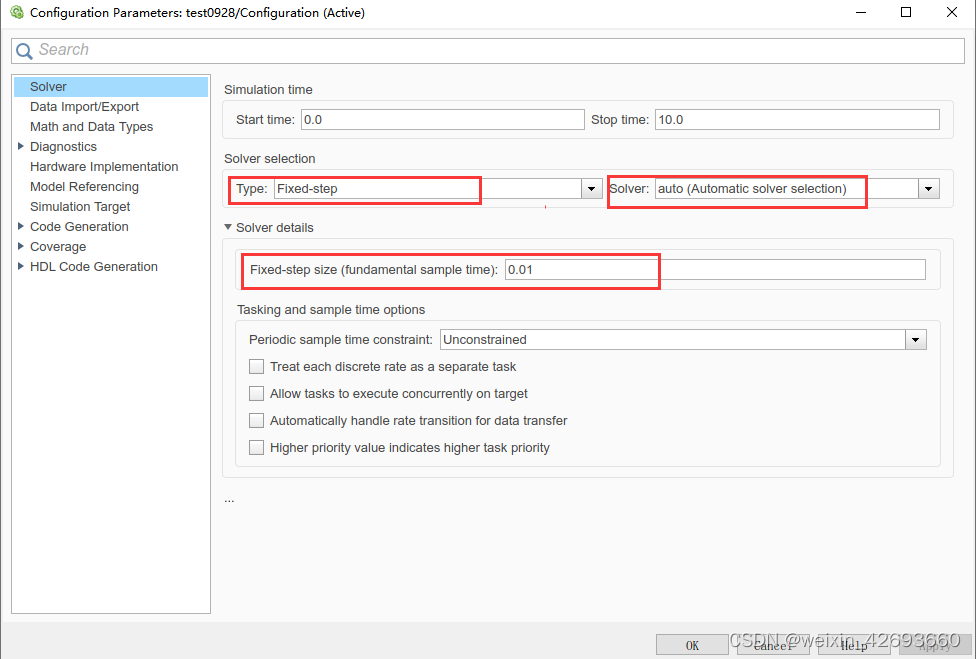 Matlab2018a-Simulink新手学习全记录（一）_invalid setting for fixed-step size (0.01) in mode-CSDN博客