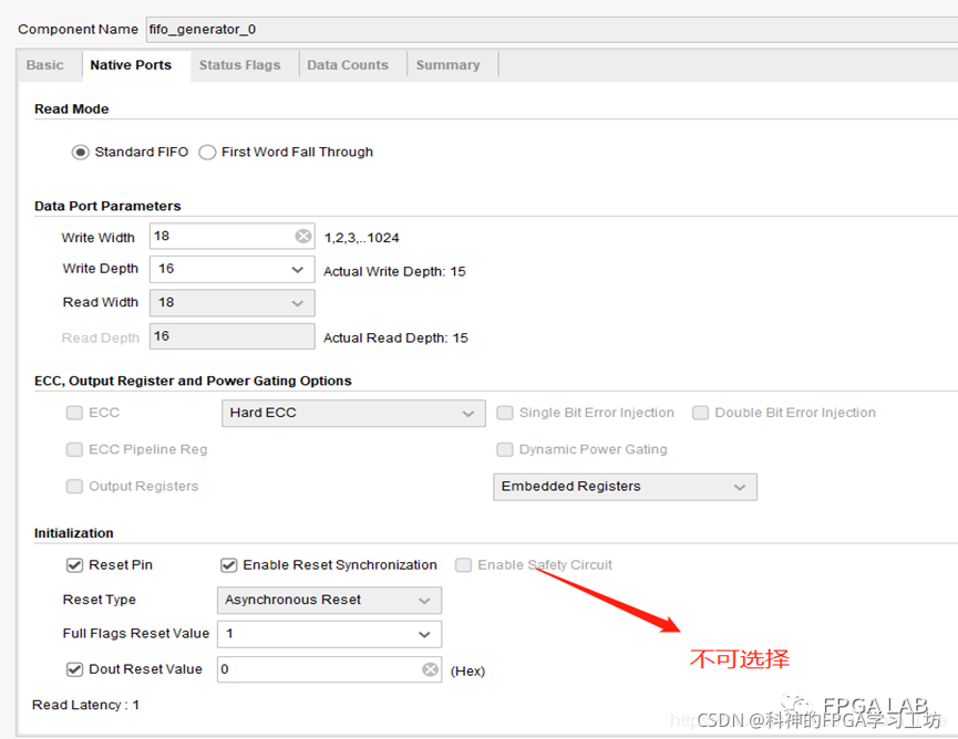 03、关于fifo Ip核使用的一点注意事项enable Safety Circuit Csdn博客