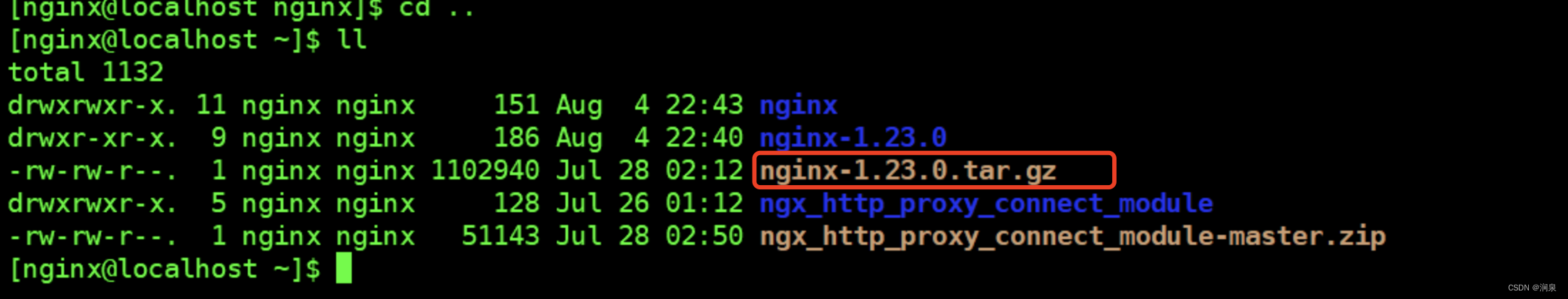Nginx在Linux普通用户下安装_普通用户安装nginx-CSDN博客