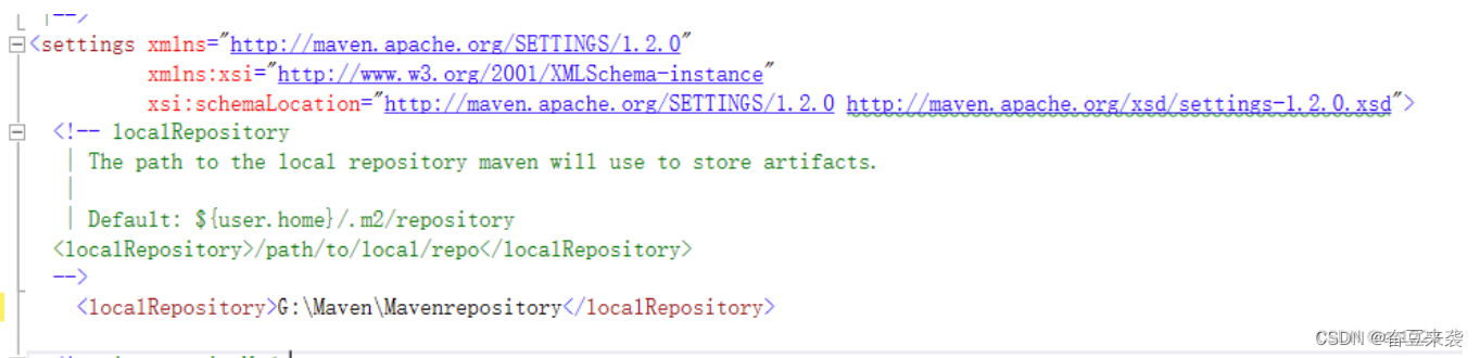 maven的setting文件-01-初始配置_setting文件的配置 mirror-CSDN博客