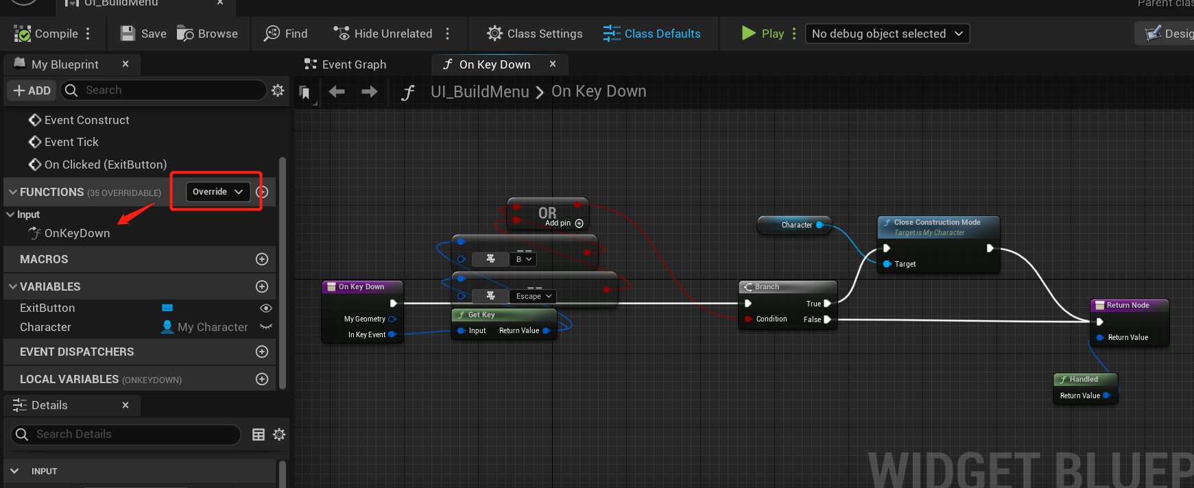 UE4C++ UI接受键盘/鼠标事件_lcy_oxalsicl的博客-CSDN博客_bisfocusable