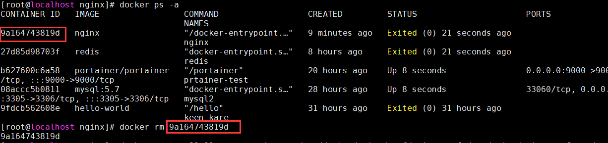 【已解决】ocker: Error response from daemon: Conflict. The container name “/nginx“ is alrea ...