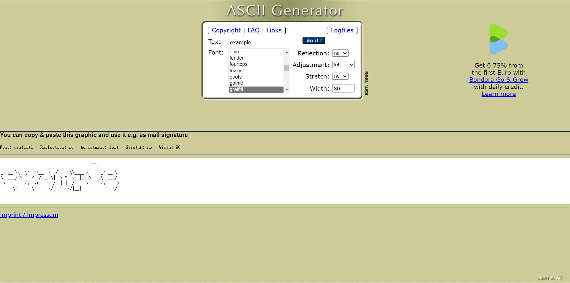 自定义启动项目的banner_golang banner-CSDN博客