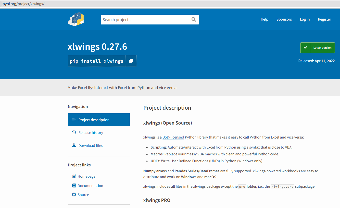 在Python中安装Requests库（安装成功）和xlwings库（安装失败）_xlwings安装失败-CSDN博客