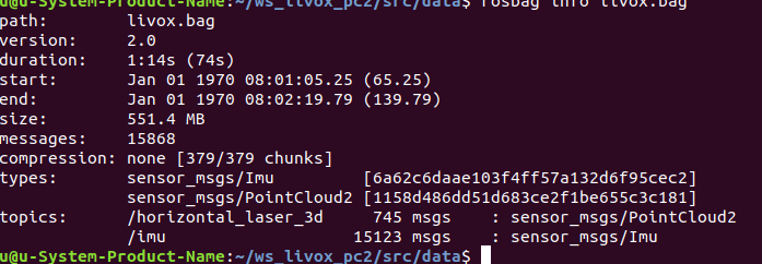 Livox LiDAR点云数据类型的转化——livox_ros_driver/CustomMsg到sensor_msgs/PointCloud2_custommsg转pointcloud-CSDN博客