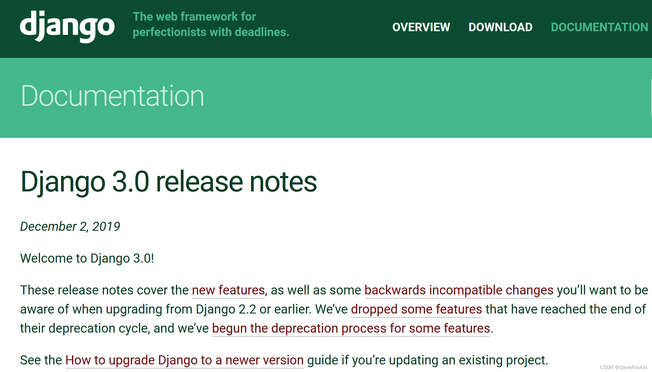Django3.0新特性-主要变化总结_django 3.0 新特性-CSDN博客