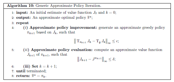 ADPRL - 近似动态规划和强化学习 - Note 8 - 近似策略迭代 (Approximate Policy Iteration)-CSDN博客