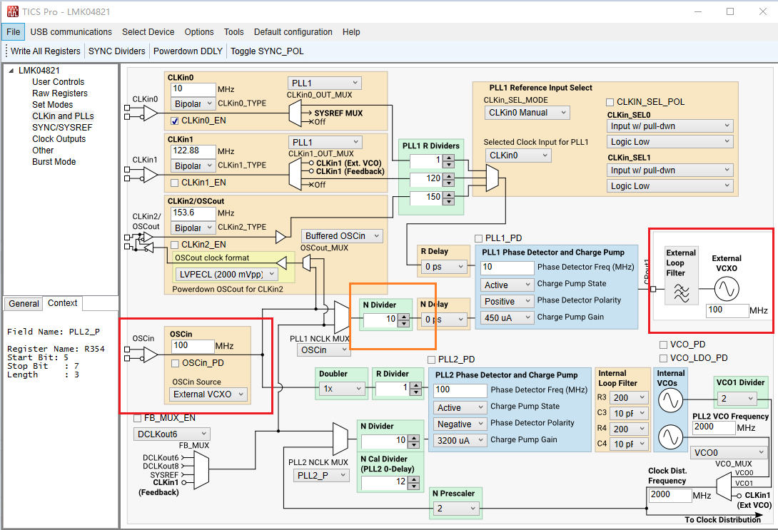 使用 TICS Pro 配置时钟芯片-CSDN博客