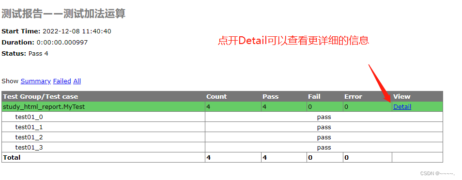 一文搞定unittest测试框架（TestCase、TestSuite、TextTestRunner、TestLoader、Fixture ...