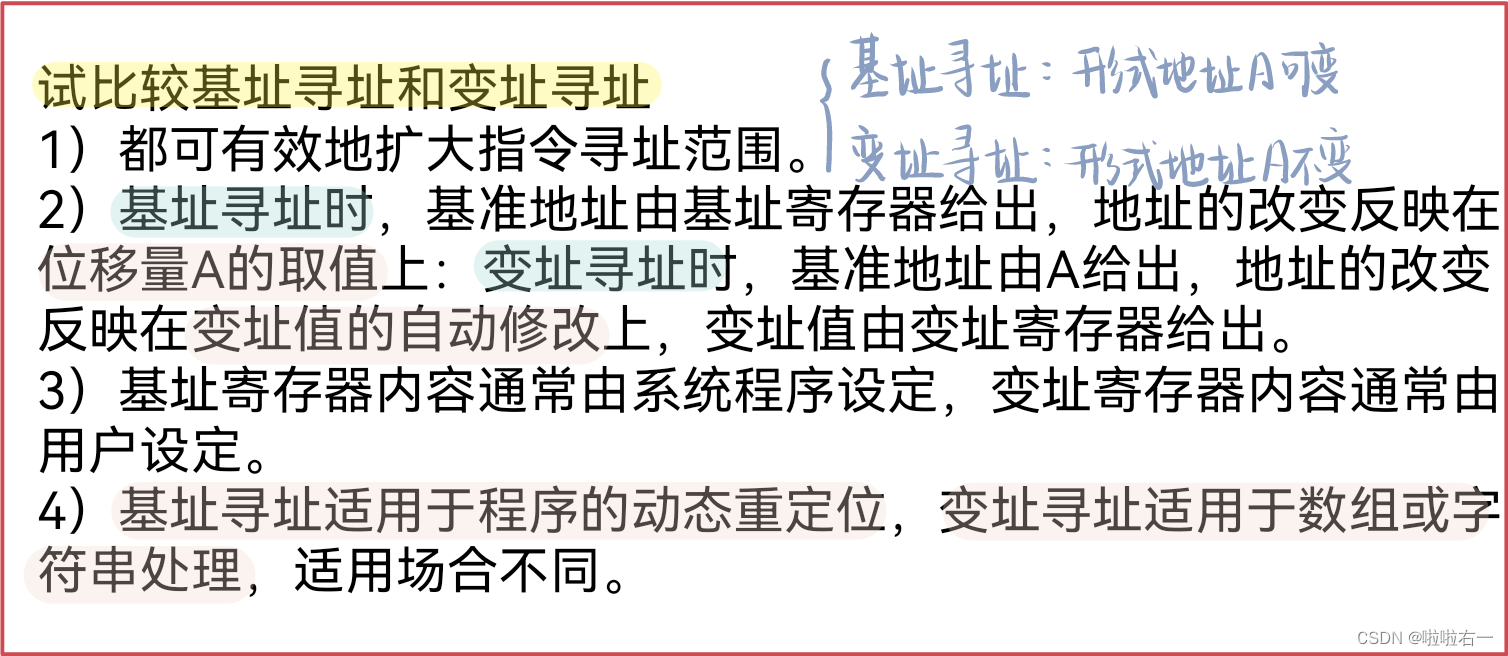 计算机组成原理 第七章:指令系统 寻址方式 指令格式设计计算机组成原理指令格式设计啦啦右一的博客 Csdn博客