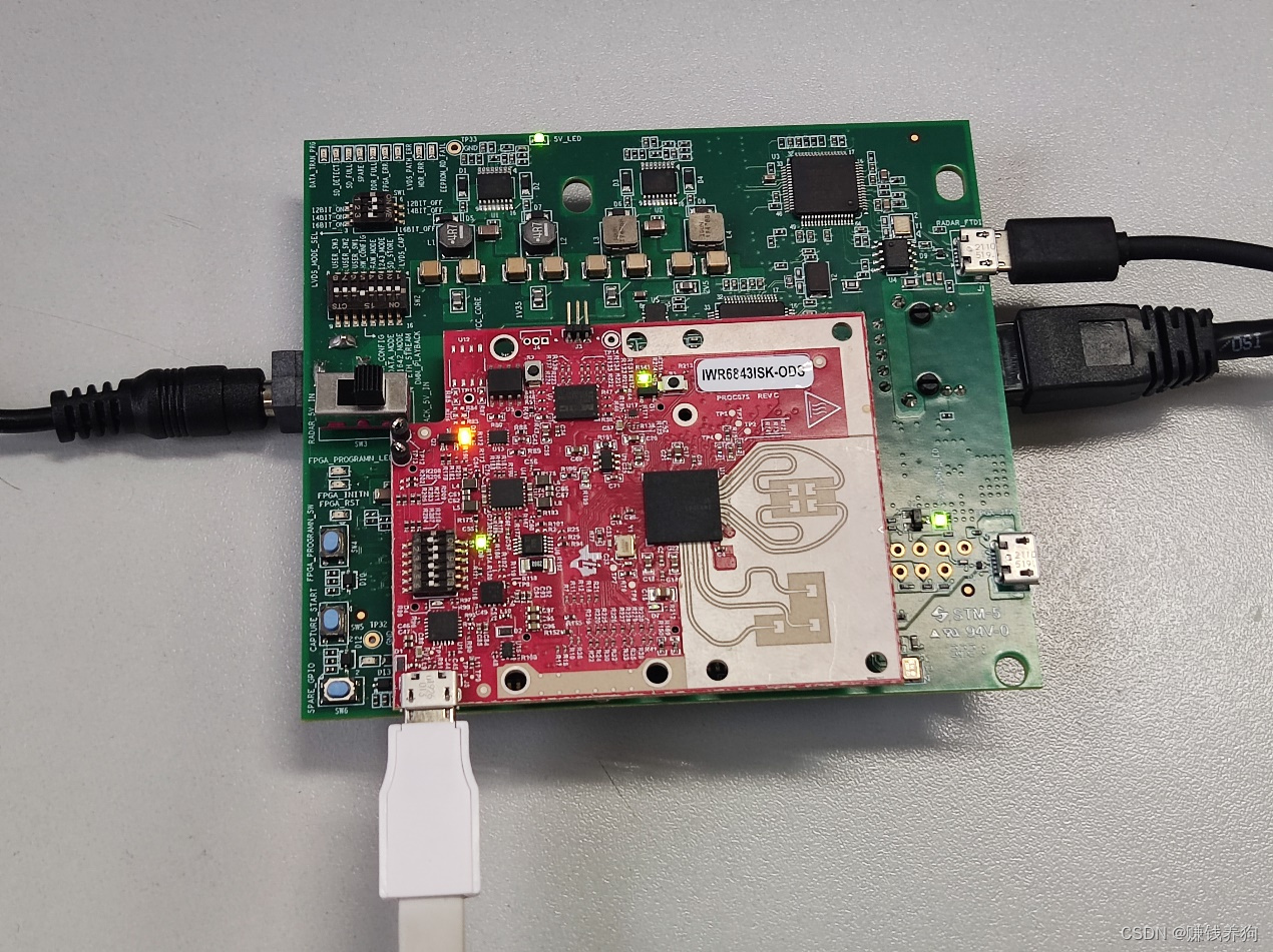 IWR6843ISK+DCA1000EVM+mmwave studio原始数据采集_iwr6843数据采集-CSDN博客