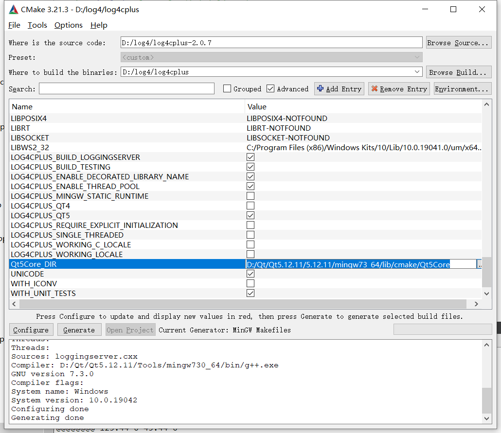 QT 5.15.2 配置log4cplus-2.0.7_qt使用log4cplus-CSDN博客