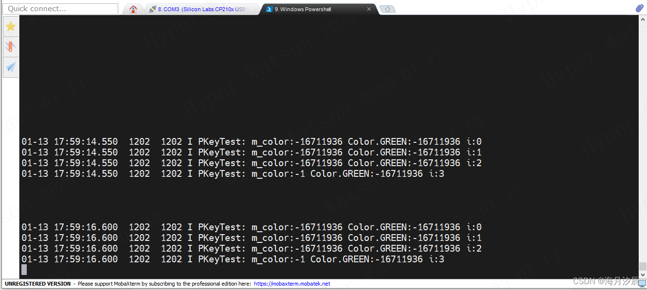 2023-01-13 Android app java 获取设置控件背景颜色用setBackgroundColor，获取控件背景眼色用getBackground 、.getColor()的形式 ...