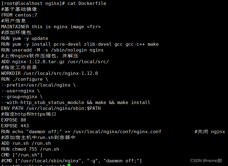 Dockerfile镜像构建实战dockerfie Systemctl Csdn博客 9356