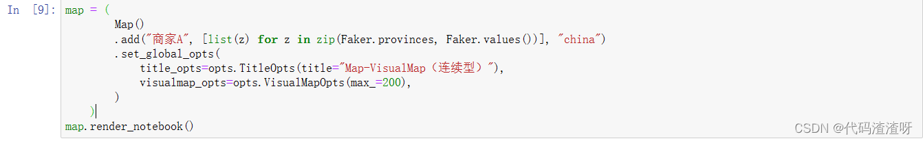 Jupyterpyechars实现常见图表可视化jupyter可视化代码 Csdn博客 