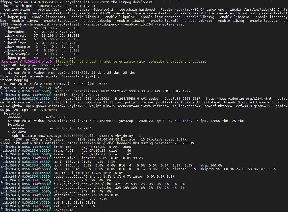 ffmpeg将一张图片转成任意秒视频（H264）_ffmpeg jpg转h264-CSDN博客