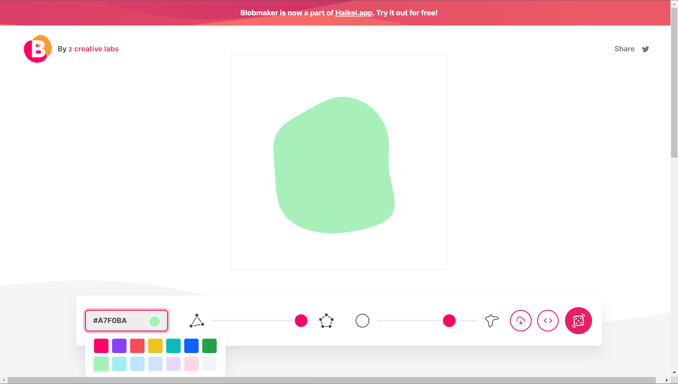 【032】BlobMaker–随机生成不规则形状_随机不规则线条及动画生成器-CSDN博客