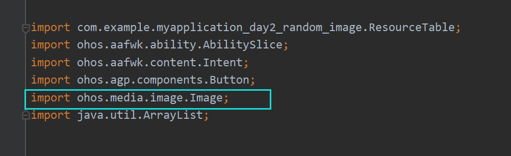 Inconvertible types； cannot cast ‘ohos.agp.components.Component‘ to ...