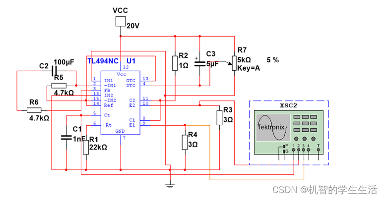 【multisim TL494产生PWM波】_multisim中的tl494-CSDN博客