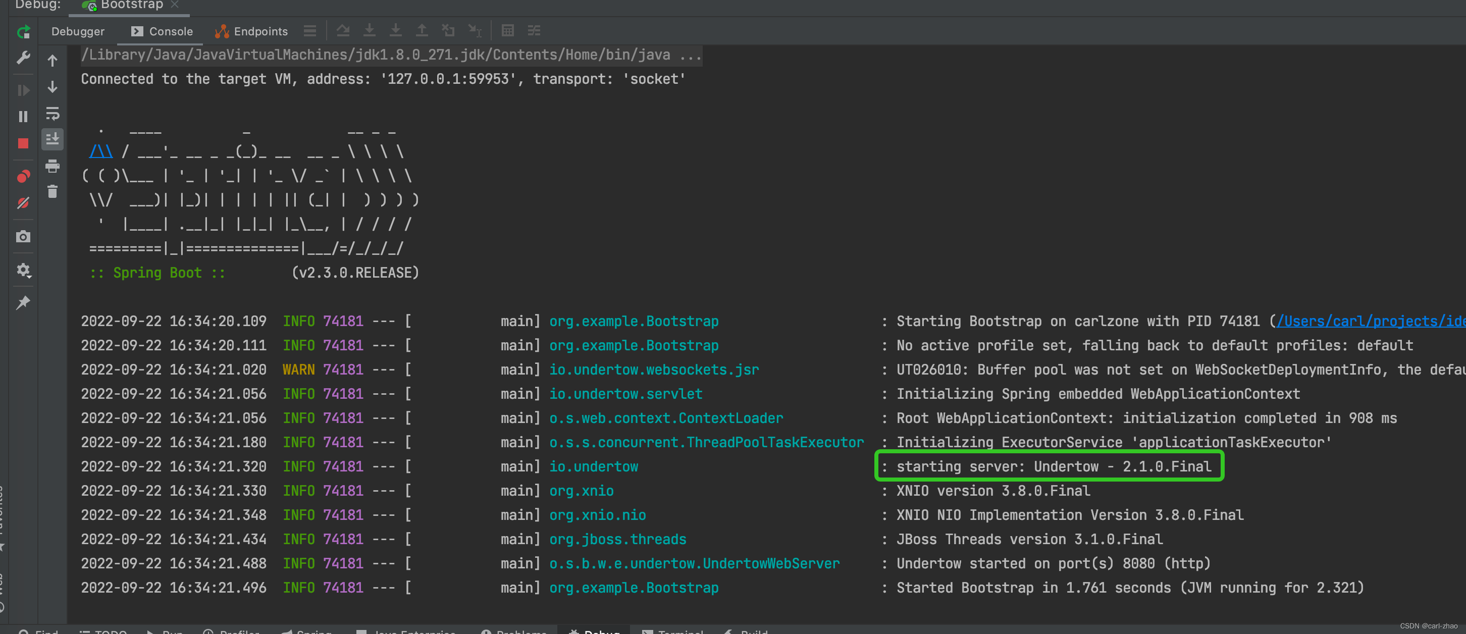 Spring Boot HTTP springboot carl zhao CSDN 