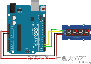 Arduino跨平台开发——TM1637数码管_tm1637 arduino-CSDN博客