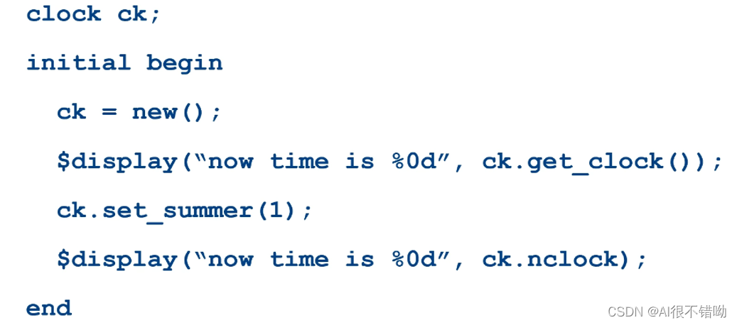 【systemverilog 之 面向对象】~ 类和对象、类的成员、类的继承、句柄、包systemverilog 类 对象 Csdn博客