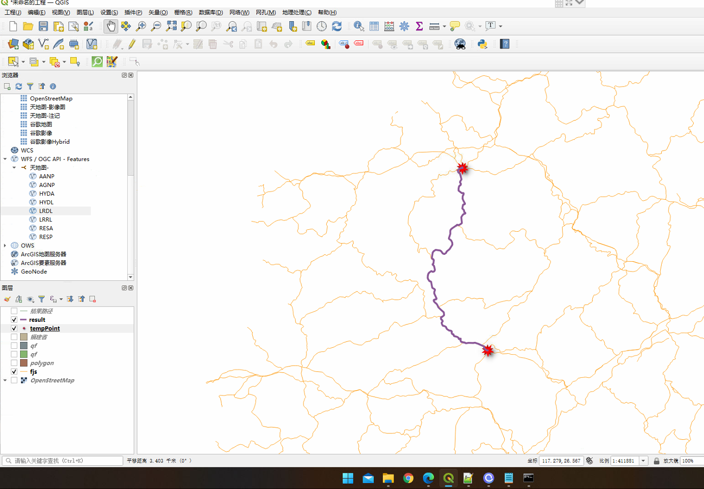 postgres+postgis+geoserver离线路径规划功能（记录）_geoserver 路径规划-CSDN博客